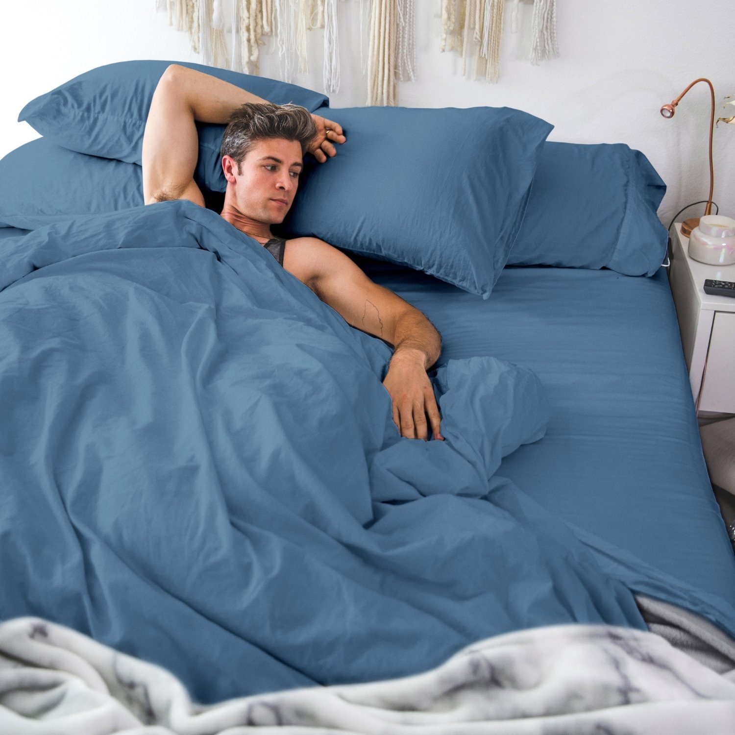 Classic Cool And Crisp Duvet Sets For Men | Pillow Guy